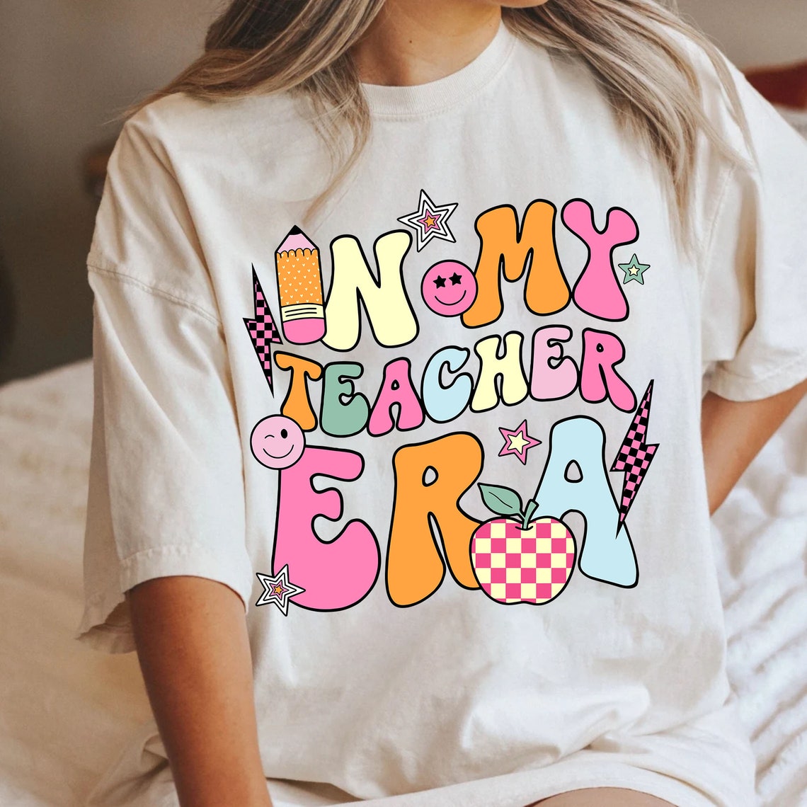 Teacher PNG, Teacher Shirt Design, Teacher Life PNG, in My Teacher Era ...