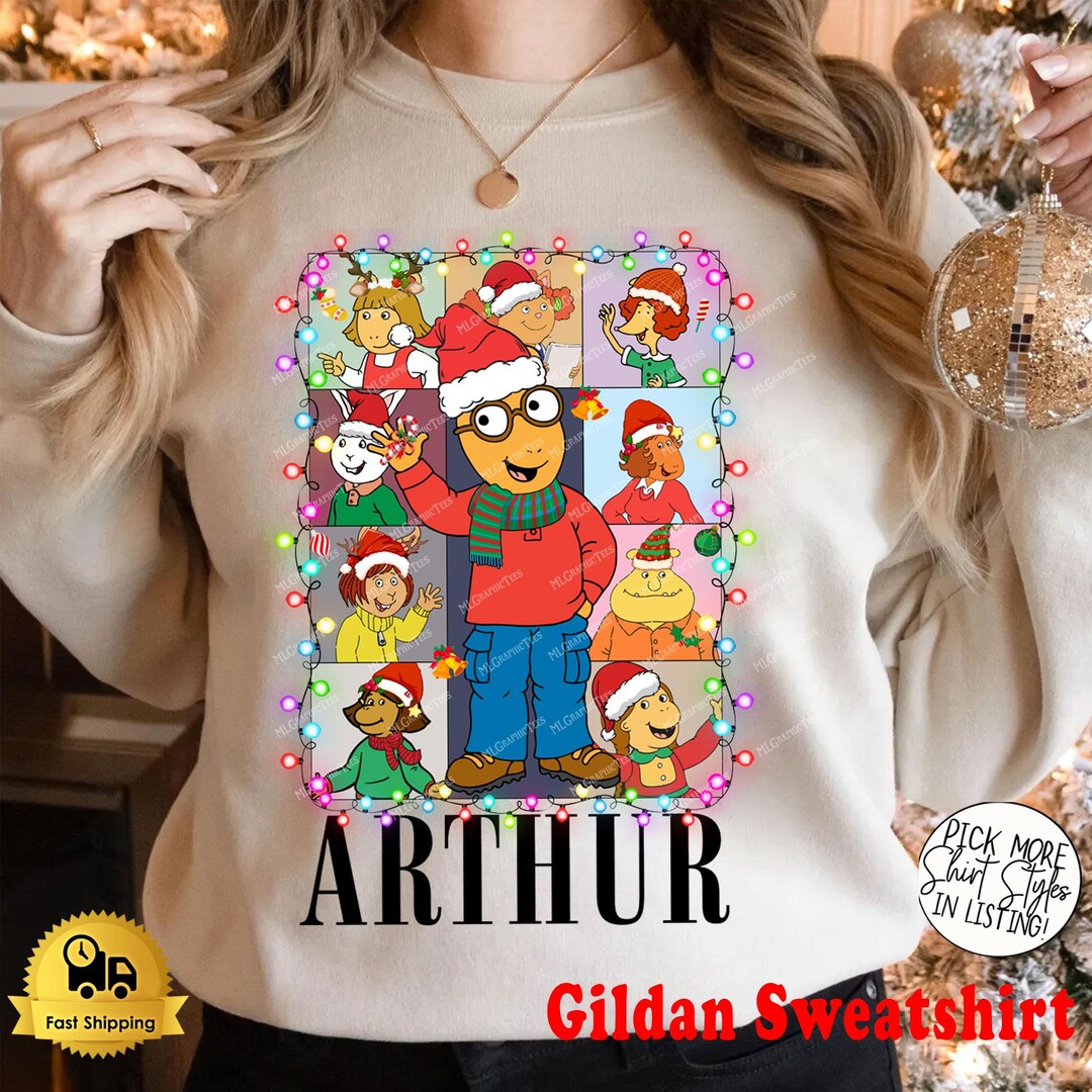 Arthur Christmas Era Tour Shirt, Arthur's Perfect Christmas Shirt, Xmas ...