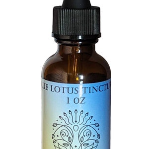 Egyptian Blue Lotus Tincture nymphaea Caerulea High Quality - Etsy
