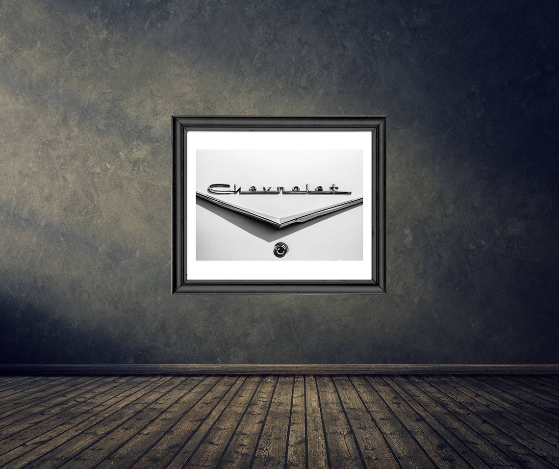 Vintage Chevrolet Bel Air Logo - Etsy