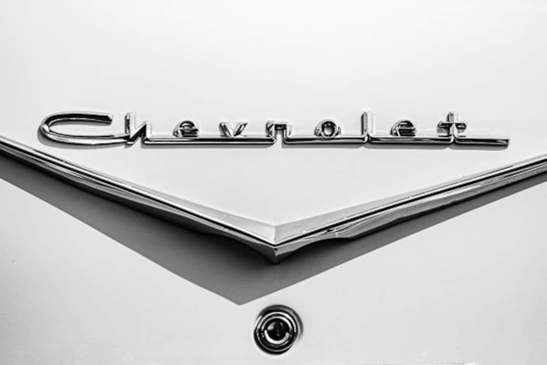 Vintage Chevrolet Bel Air Logo - Etsy