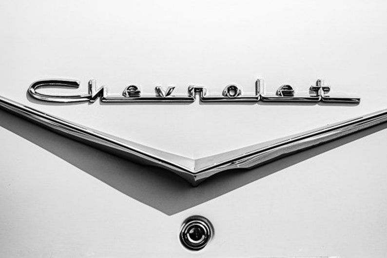 Vintage Chevrolet Bel Air Logo - Etsy