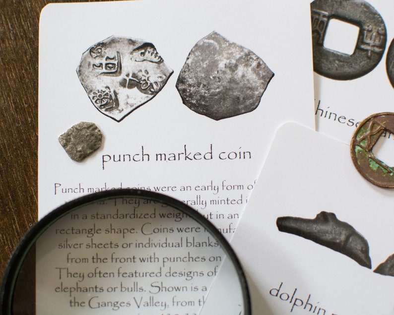 Ancient Coins History Unit Study-montessori-homeschool-learning Fun - Etsy