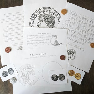 Ancient Coins History Unit Study-montessori-homeschool-learning Fun - Etsy