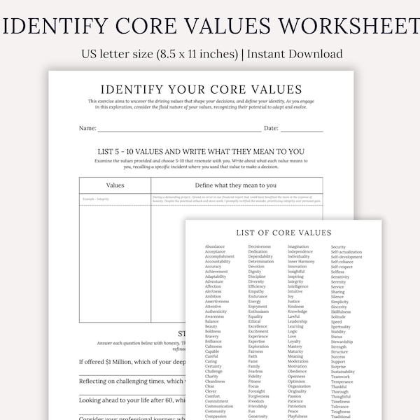Values - Etsy