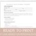 PRP Consent Form & Liability Waiver Template (digital Download) - Etsy