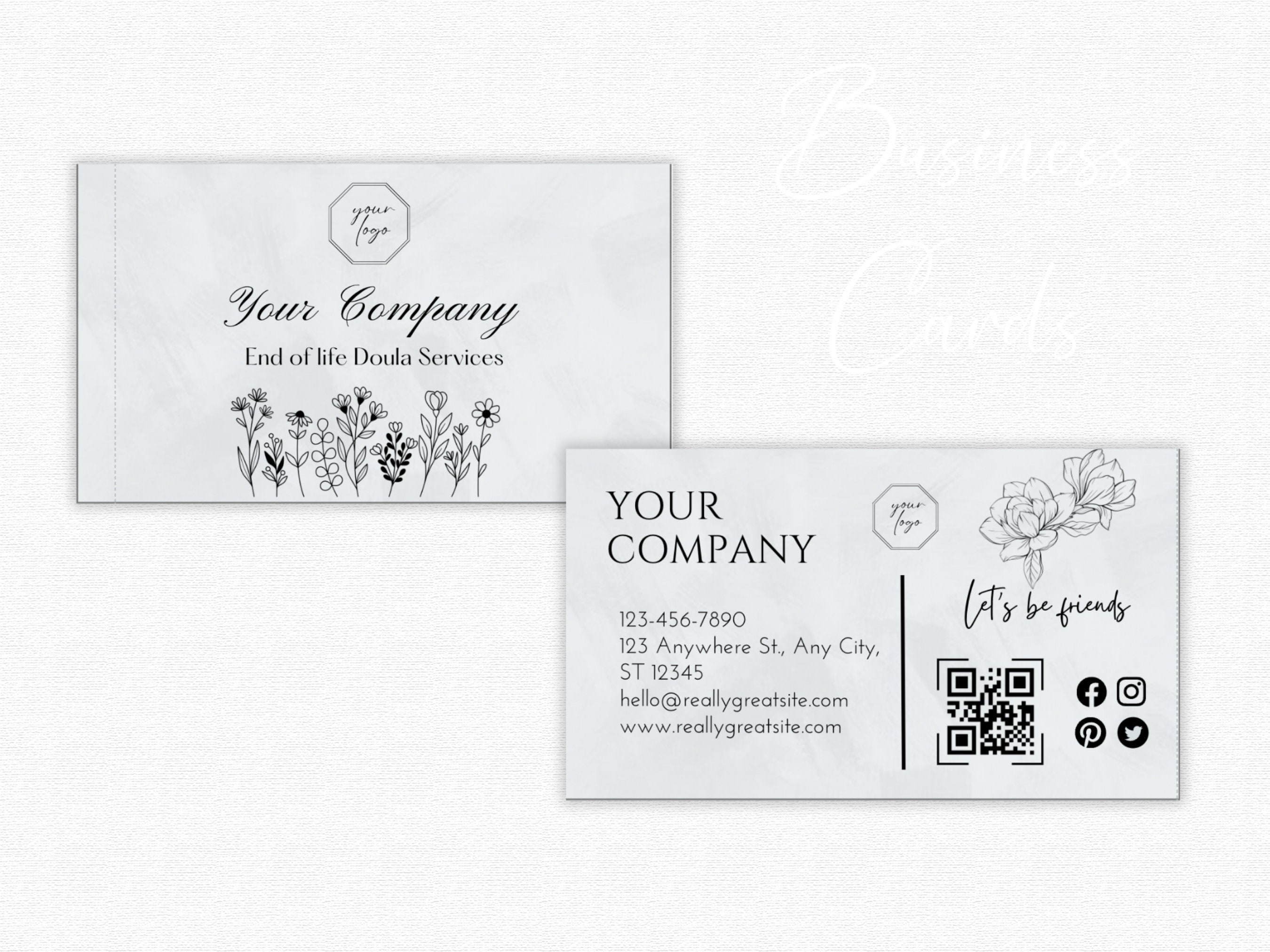 Editable End-of-life Doula Contract Forms: Business Bundle (digital ...