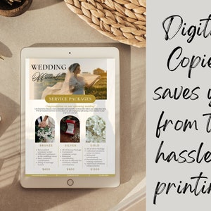 Wedding Officiant Flyer, Wedding Registrar Services, Nuptial Business ...