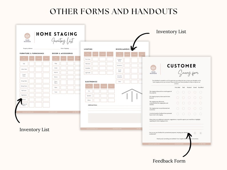 Editable Home Staging Contract Template: Real Estate Business Form ...