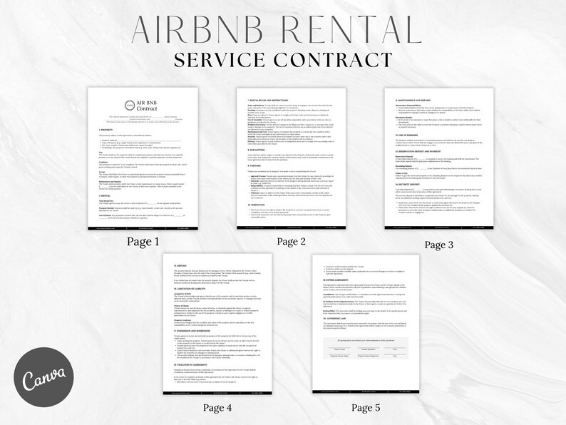 Airbnb Short Term Rental Contract, Farmhouse Vacation Rental, VRBO ...