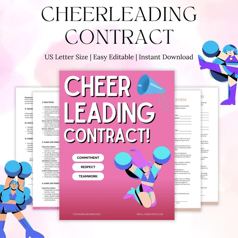 Cheerleading Svg - Etsy
