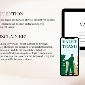 Valet Trash Contract Template: HOA & Apartment Services (digital ...