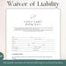 Golf Cart Rental Contract Template: Customizable Liability Waiver ...