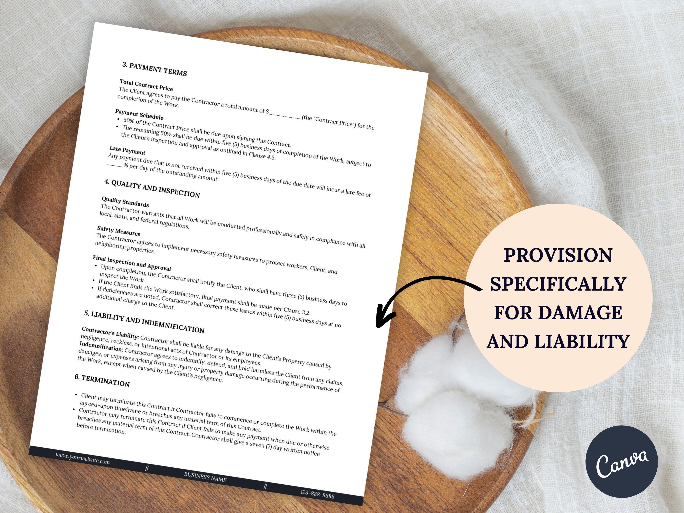 Shed Demolition Contract Template: Pre-demolition Checklist (digital ...