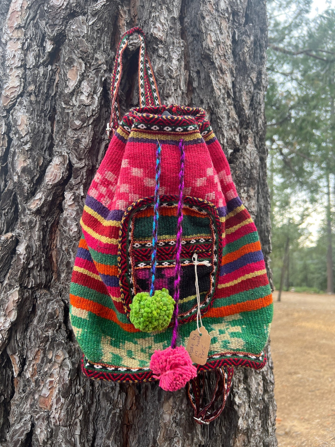 Purse/ Backpack Uniquely Handmade in Peru - Etsy