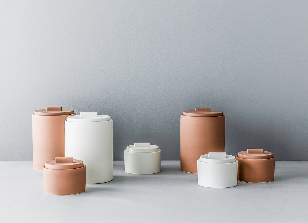 Modern Handmade Ceramic Storage Container. Exceptionally Handcrafted ...