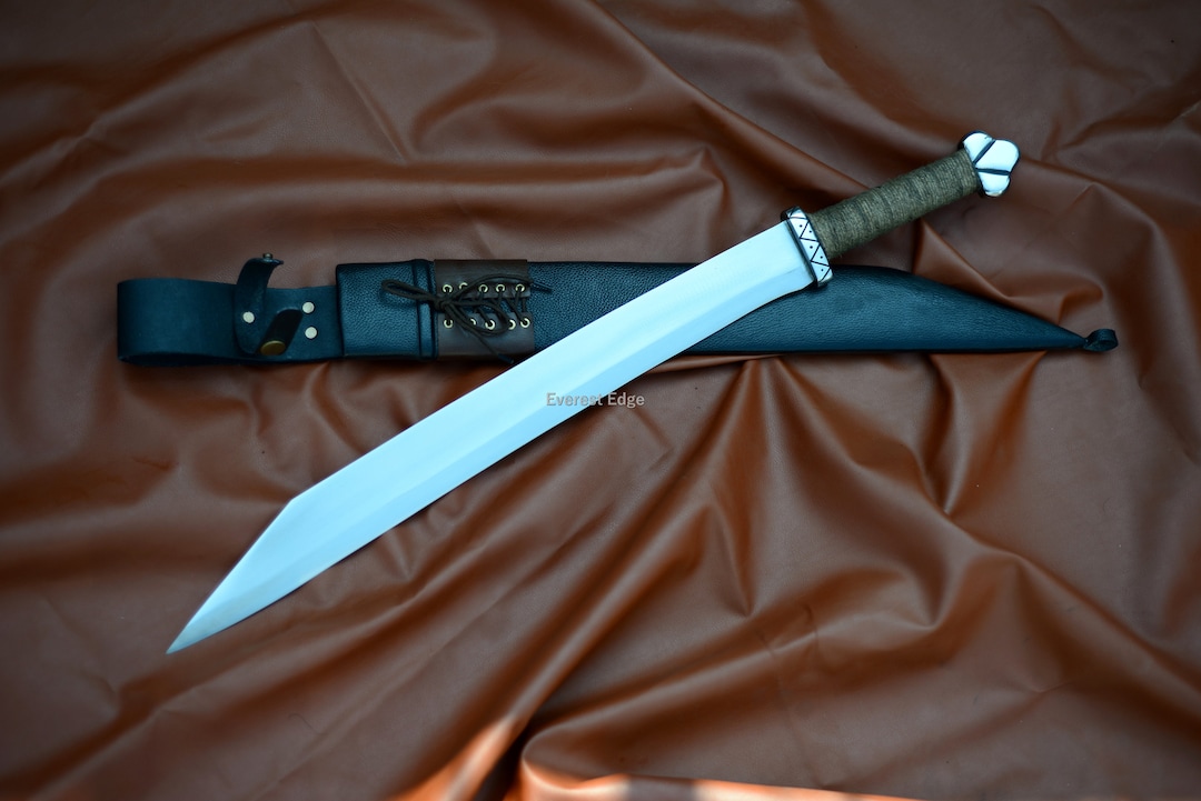 Norseman Long Seax-18 Inches Handmade Seax Sword-hand Forged Seax Sword ...