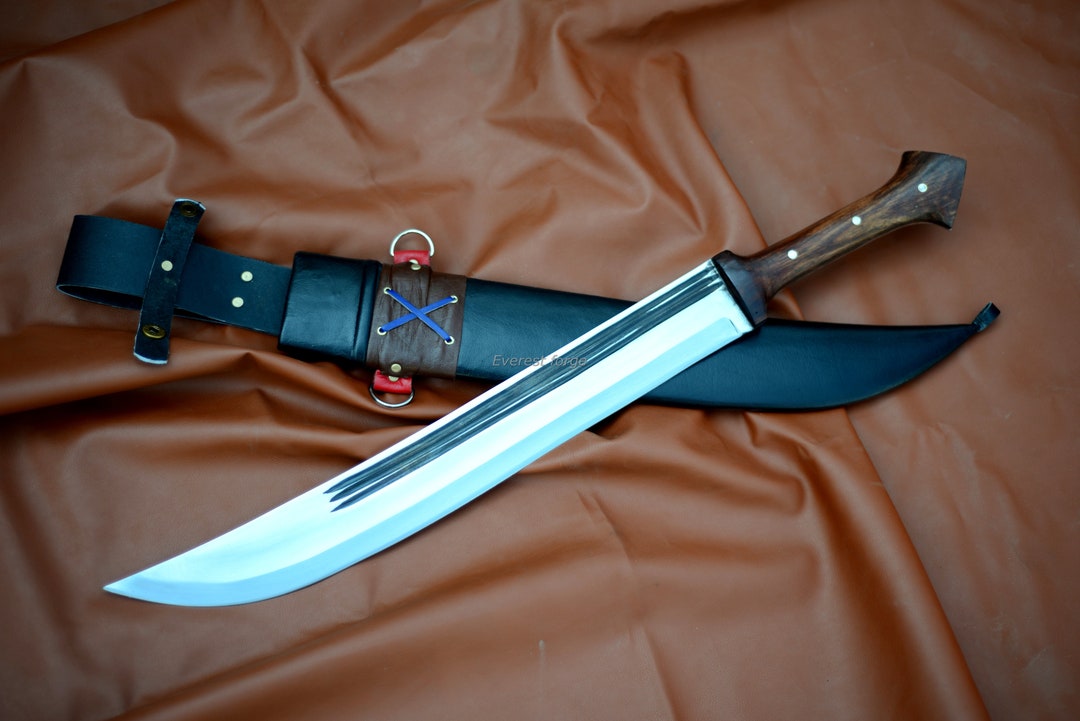 18 Inches Long Blade Hand Forged 18 Inches Long Blade Kindjal Machete ...