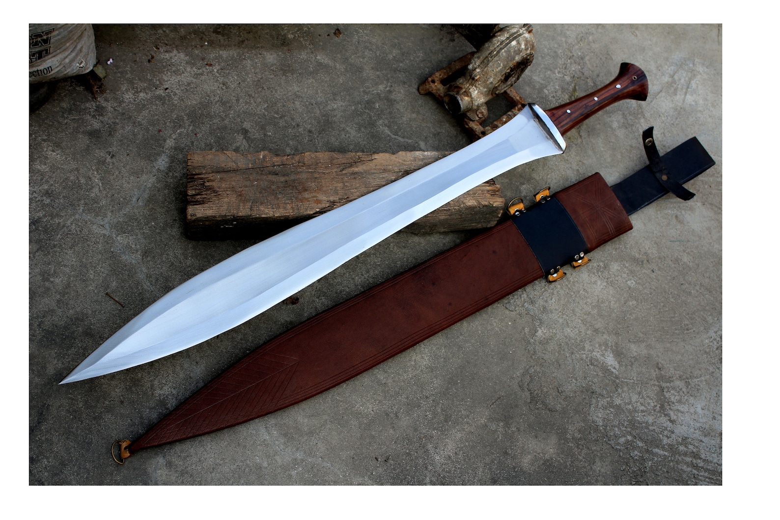 28 Inches Blade Large Xiphos Sword-greek Xiphos-hand Forged - Etsy Australia