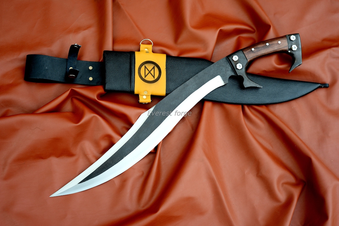 20 Inches Long Blade Large Kukri Machete-spartan-forged-khukuri-knives ...