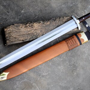 22 Inches Long Blade Hand Forged Norseman Viking Sword-historical Sword ...