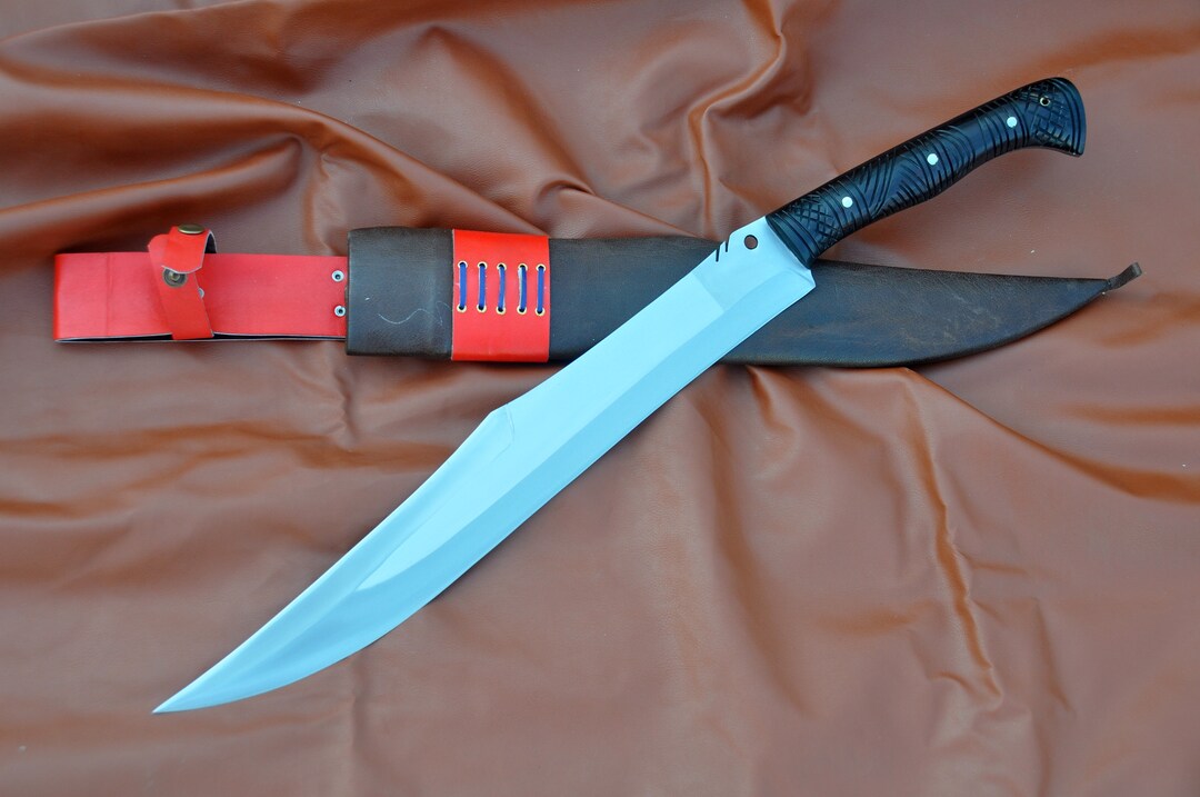 18 Inches Long Blade Jungle Machete-real Working Machete-hand Forged ...
