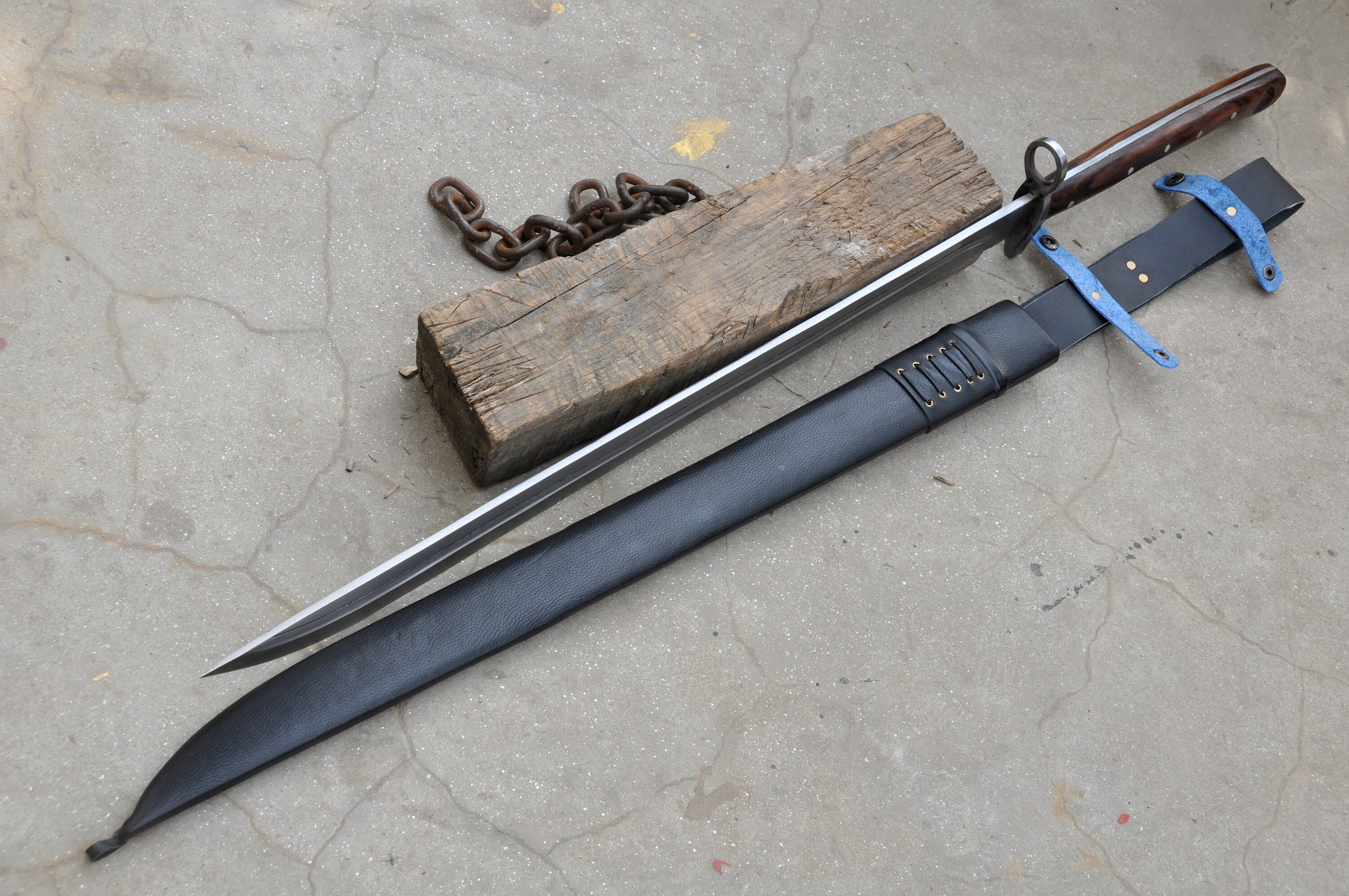 29 Inches Long Blade Grosser Messer Sword-large Sword-hand - Etsy