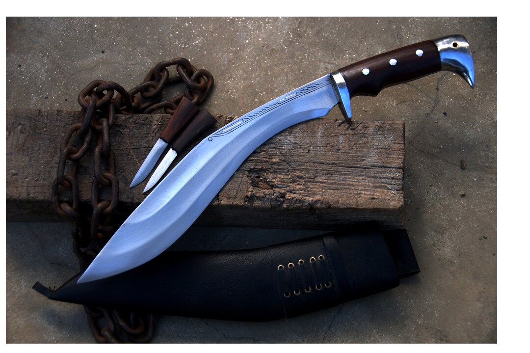 14 Inches Long Blade Eagle Kukri-khukuri-double Fullers on the Blade ...
