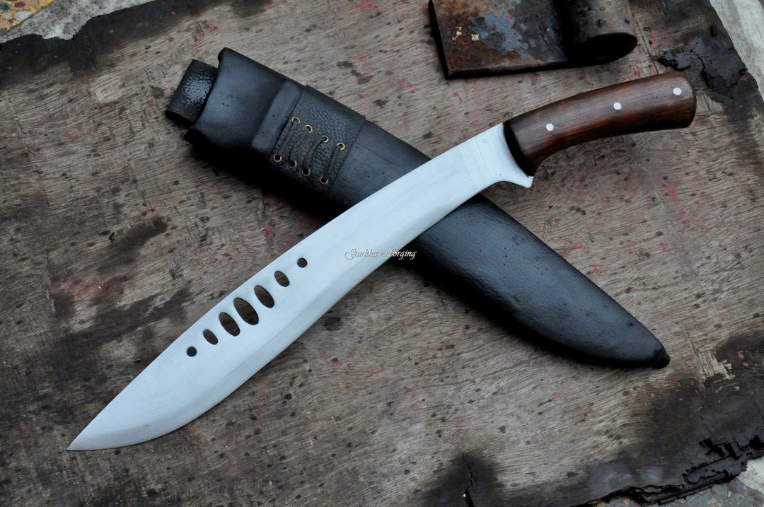 14 Inches Long Blade Jungle Machete-real Working Machete-hand Forged ...