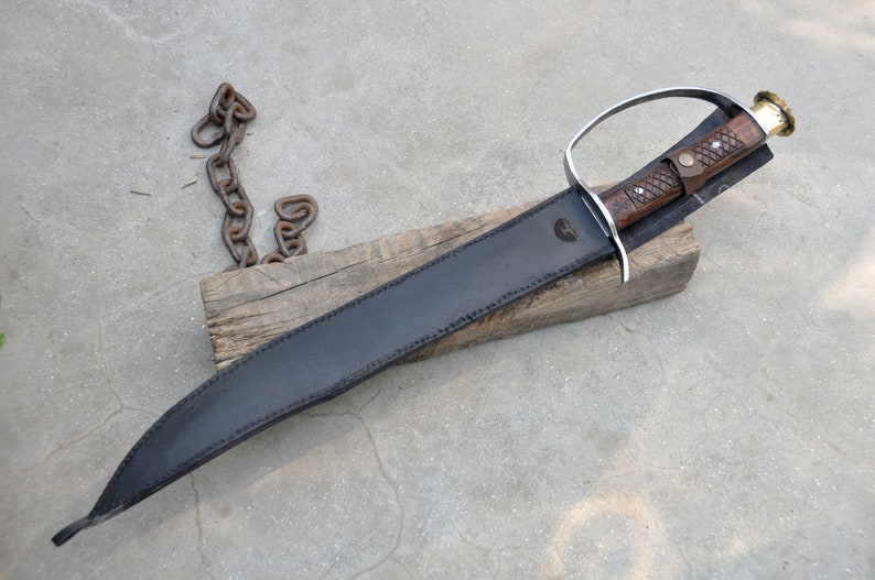 Dragon Tooth Bowie-18 Inches Long Blade Dragon Tooth Bowie - Etsy