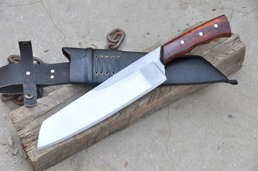 10 Inches Long Blade Chopper Knife-hunting Cleaver-bush Clearing ...