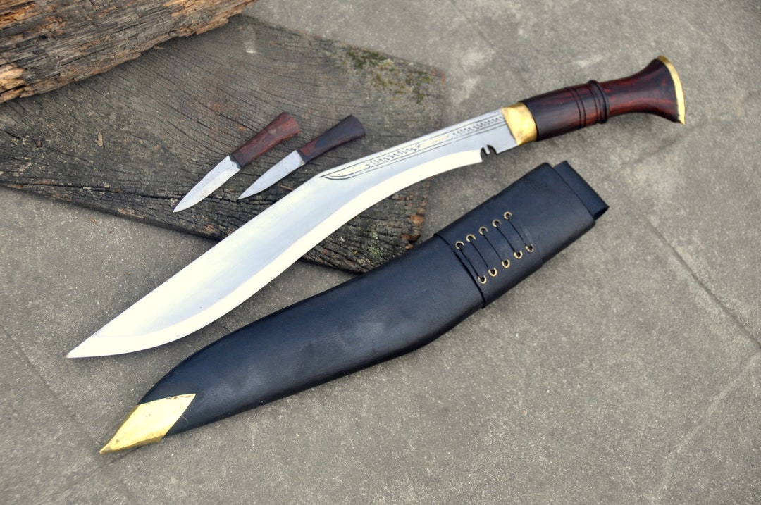 16 Inches Long Blade Kukri Sword-khukuri Machete-handmade Kukri Knife ...