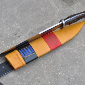 15 Inches Long Blade Toothpick Bowie-handmade Large Bowie-short Sword ...