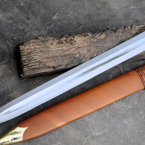 22 Inches Long Blade Hand Forged Norseman Viking Sword-historical Sword ...