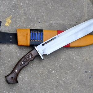 15 Inches Long Blade Toothpick Bowie-handmade Large Bowie-short Sword ...