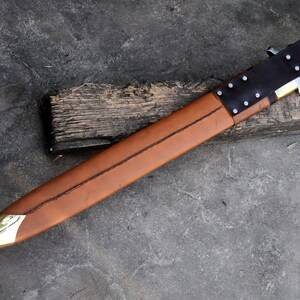 22 Inches Long Blade Hand Forged Norseman Viking Sword-historical Sword ...