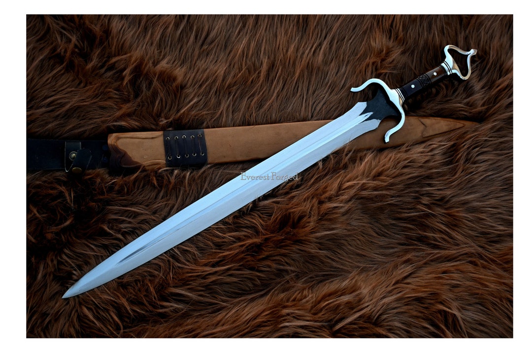 24 Inches Long Blade Hand Forged Viking Sword-historical Sword-handmade ...