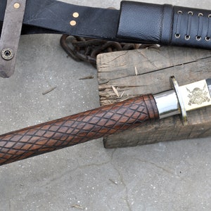 24 Inches Long Blade Traditional Samurai Sword-hand Forged Japanese ...