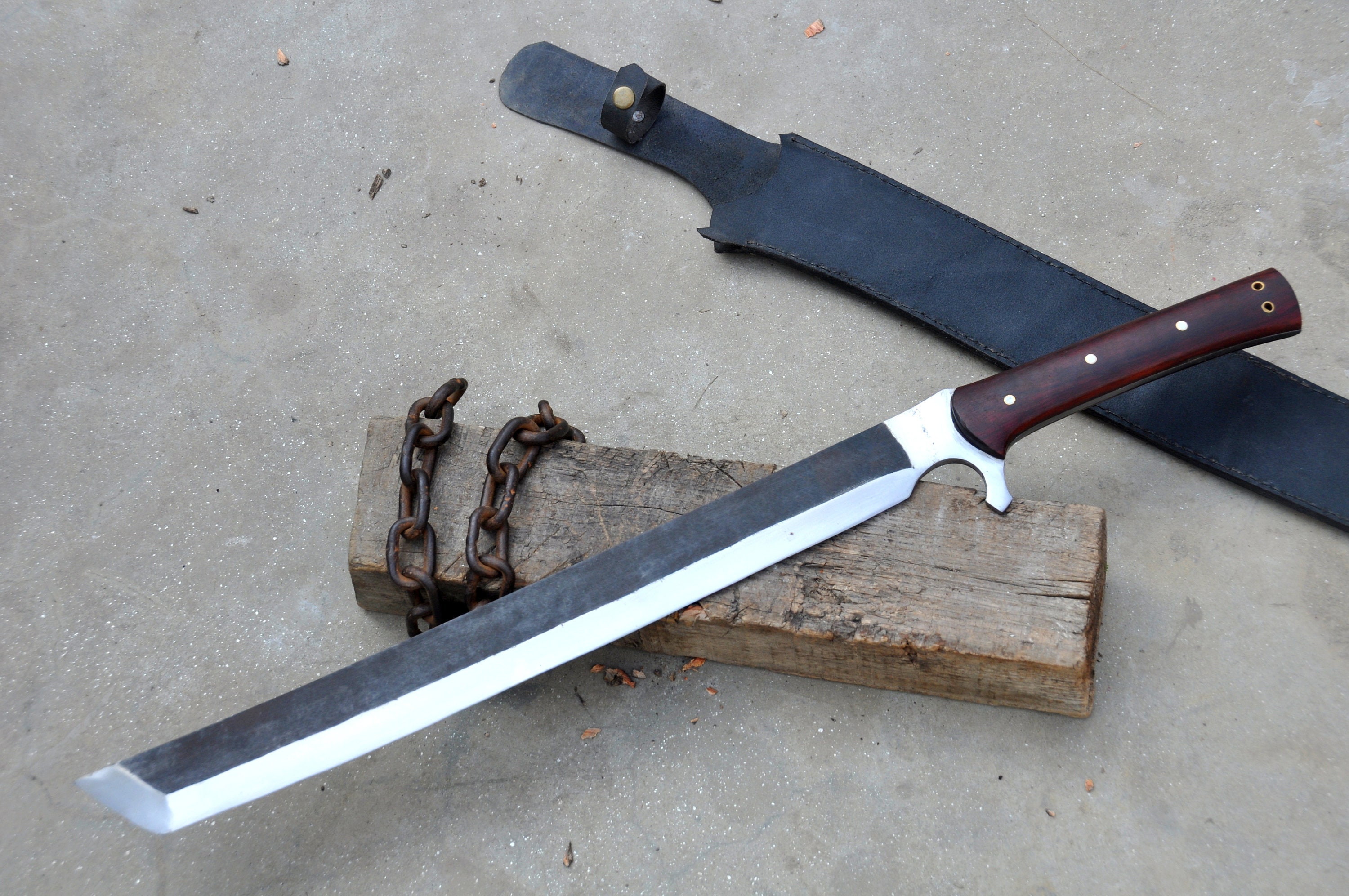18 Inches Long Blade Large Katana Machete-working Machete-full - Etsy