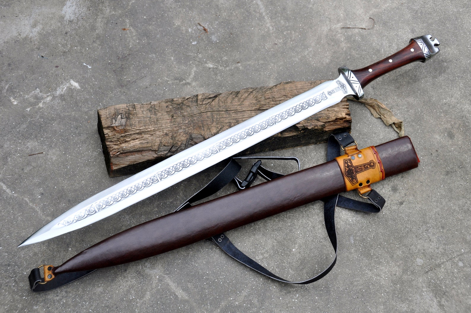 24 Inches Long Blade Hand Forged Norseman Viking - Etsy