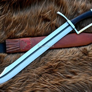 20 Inches Long Blade Messer Sword-hand Forged Sword-real - Etsy