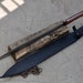 22 Inches Long Blade Hand Forged Celtic Leaf Sword-hand Forged ...