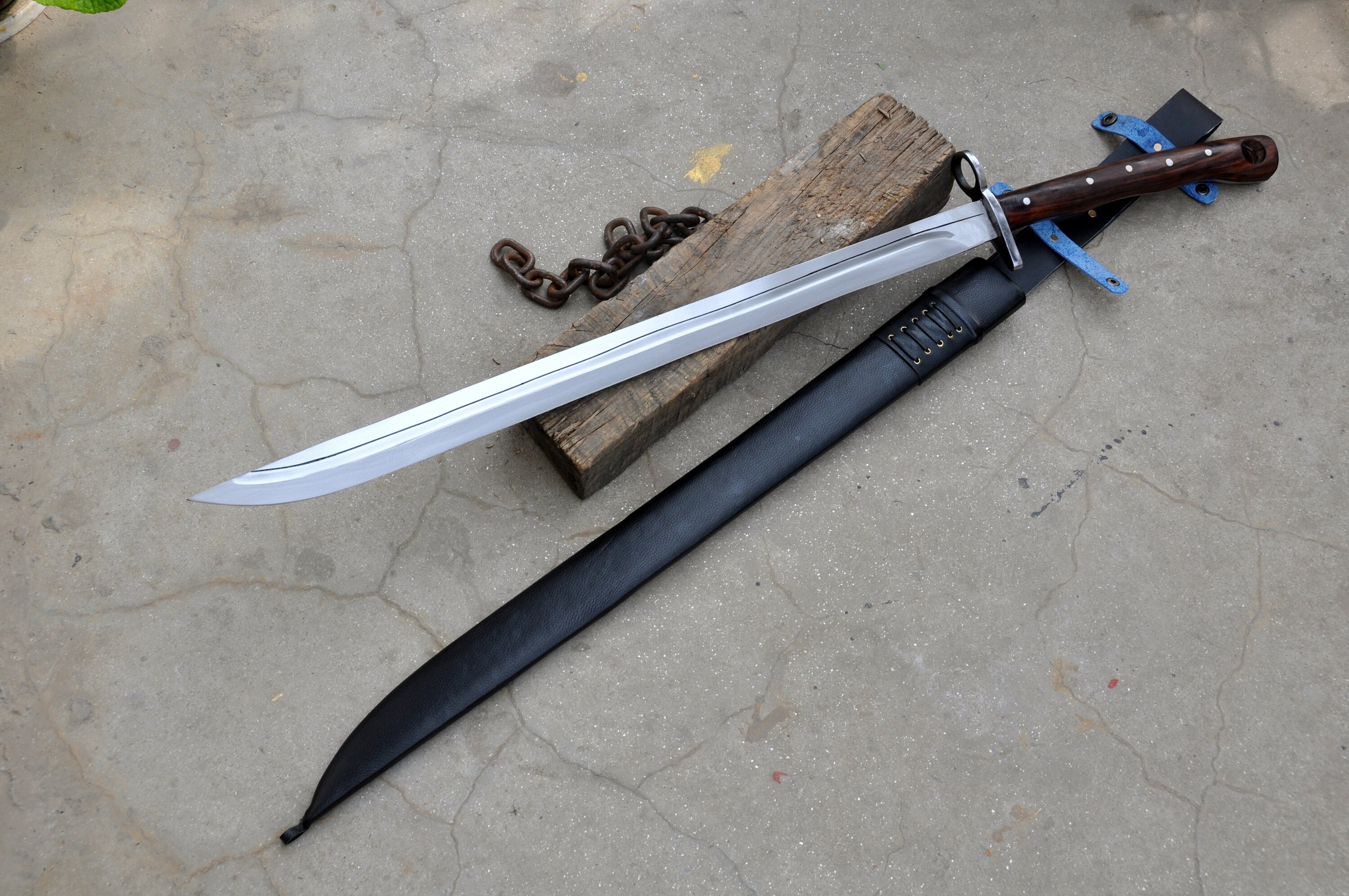 29 Inches Long Blade Grosser Messer Sword-large Sword-hand - Etsy