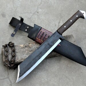 15 Inches Long Blade Chopper Cleaver-hunting Cleaver-bush Clearing ...