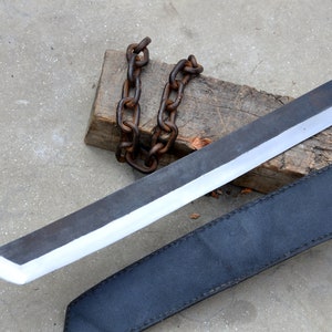 18 Inches Long Blade Large Katana Machete-working Machete-full Tang ...