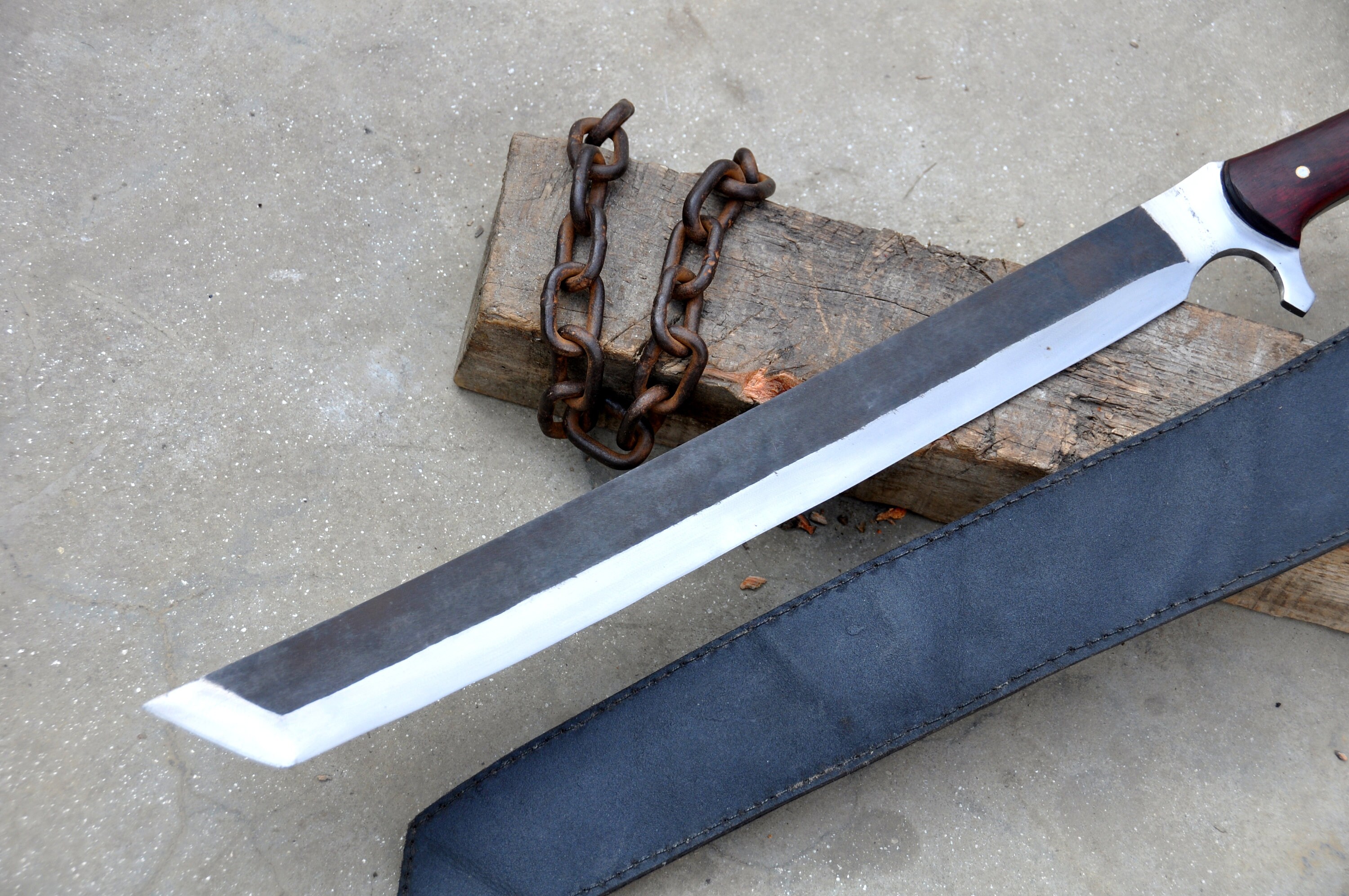 18 Inches Long Blade Large Katana Machete-working Machete-full - Etsy