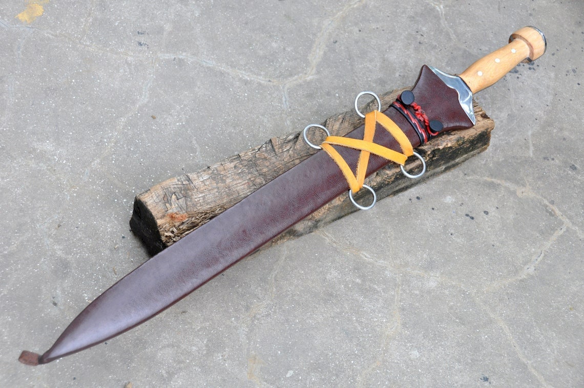 21 Inches Long Blade Xiphos Sword-greek Xiphos-hand Forged - Etsy