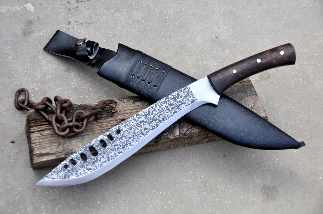 14 Inches Long Blade Eli Machete-real Working Machete-hand Forged-large ...