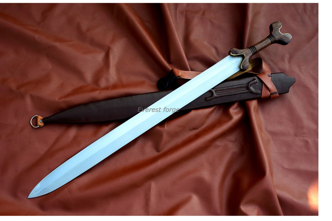 24 Inches Long Blade Hand Forged Celtic Tene Sword-historical Sword ...