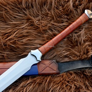 24 Inches Long Blade THE SPIT Sword- Large Sword-real Working Machete ...